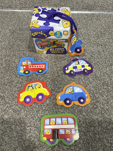 CBEEBIES MY FIRST vehicle puzzles 5 puzzles £5.50 - PicClick UK