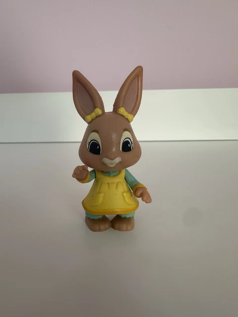 PETER RABBIT COTTON Tail Figure CBeebies Posable Retired Collectible ...