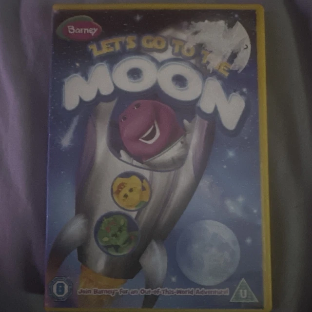 BARNEY: LET'S GO to the Moon DVD Children (2013) Jerad Harris FREE ...
