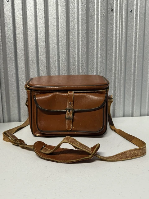 VINTAGE ARGUS CAMERA Lens Set In Leather Bag 1950s $68.00 - PicClick
