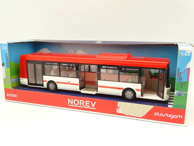 NOREV 1/43 - Bus Irisbus Citelis Autobus Rouge EUR 25,00 - PicClick FR