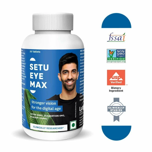 SETU EYE MAX For Optimal Vision Function - 30 Tablets by setu £40.87 ...