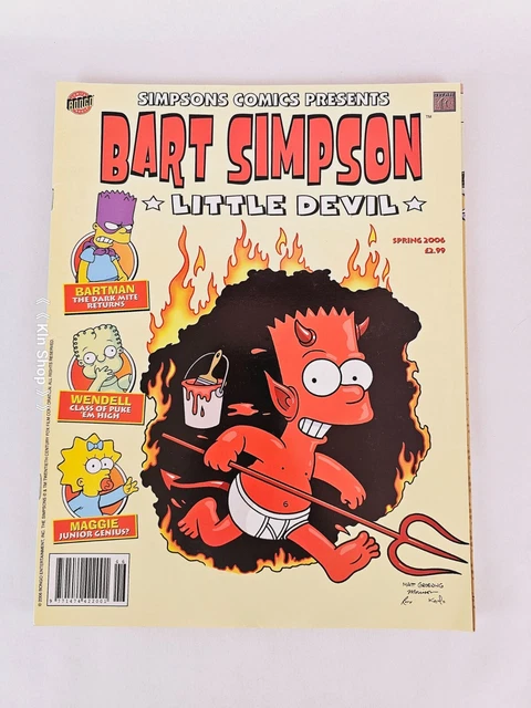 SIMPSONS COMICS PRESENTS Bart Simpson - Little Devil ( Spring 2006 ) £7 ...