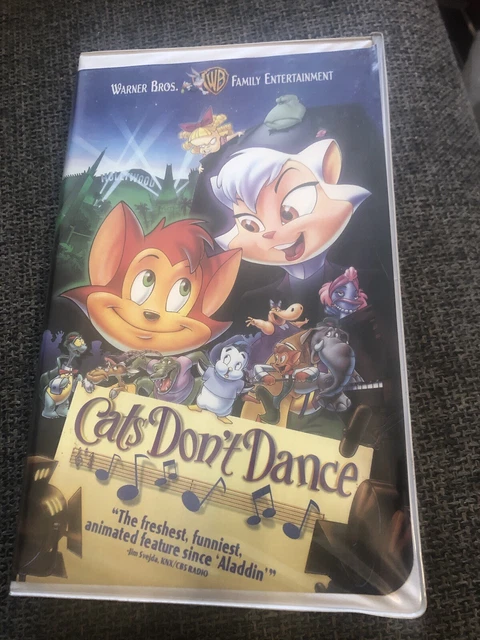 Vhs Cats Don T Dance Clamshell Multiple Vhss Ship Free See Store