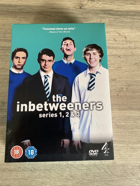 THE INBETWEENERS SERIES 1, 2, 3 - DVD Box Set £10.00 - PicClick UK