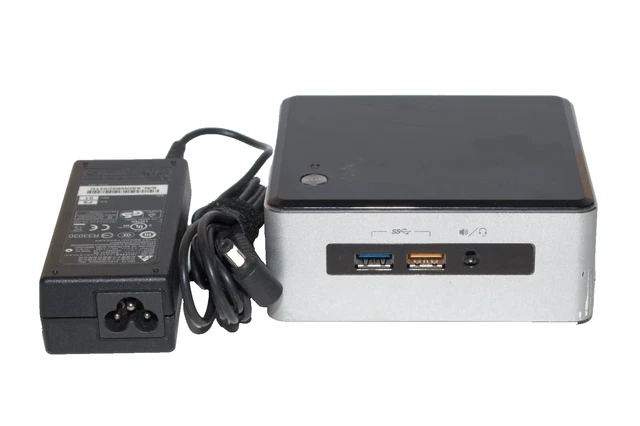 MICRO PC INTEL NUC Core i5-5250U 8GB RAM 128GB SSD WiFi HDMI 4K Win11P ...