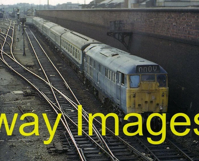 RAILWAY PHOTO - Class 31 BR Blue Old Oak Common 31s 1 £2.00 - PicClick UK