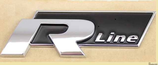 ORIGINAL VW R-LINE Emblem CC GTI Golf Passat Touareg 5K0853688AFXC EUR ...