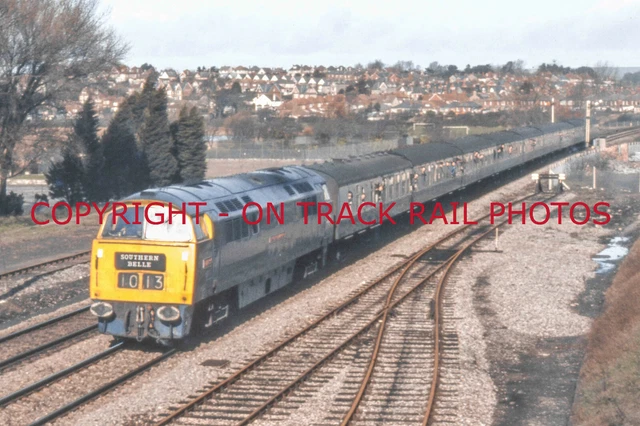 UK RAILWAY PHOTOGRAPH Of Class 52 Western D1013. Rm52-272 £1.70 ...