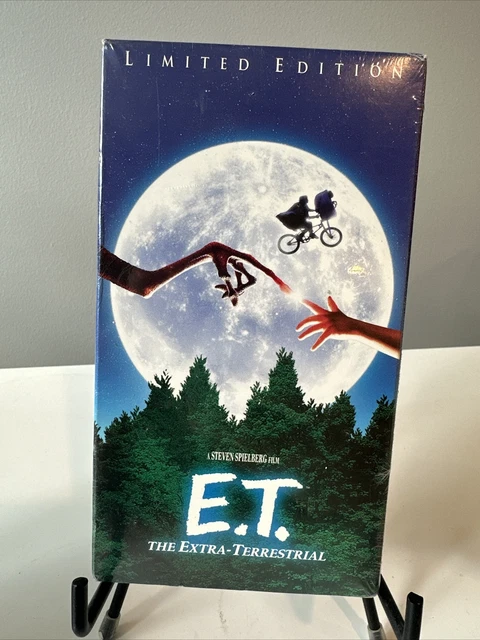 E.T. THE EXTRA-TERRESTRIAL VHS 20th Anniversary Limited Edition 2002 ...