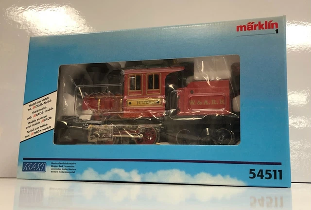 LOCOMOTIVE MÄRKLIN ÉCHELLE 1 maxi 54511 dans son emballage d'origine ...