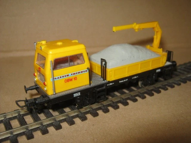 LILIPUT OBW10 ROTTENKRAFTWAGEN m.Antrieb Oberbauwagen 1:87 H0 DC OBW 10 ...