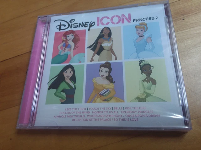 DISNEY ICON PRINCESS 2 CD. 2021. Factory sealed, brand new. $8.00 ...