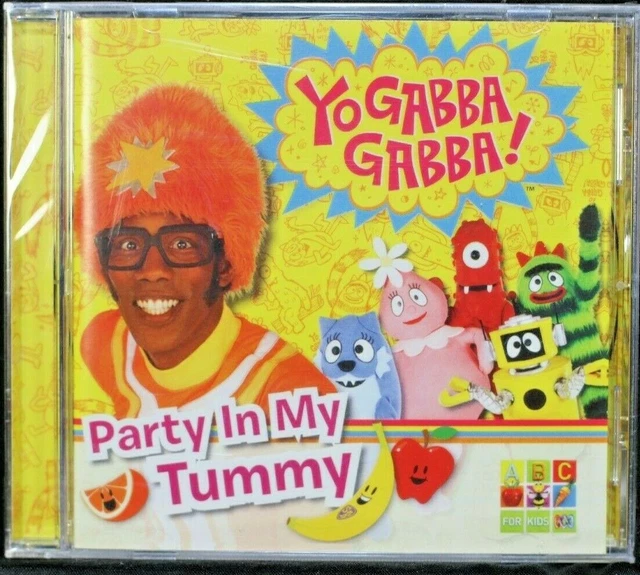 YO GABBA GABBA! Party In My Tummy - ABC For Kids - New Sealed CD (C1264 ...