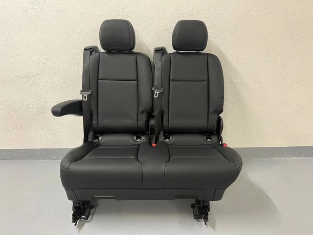 ORIGINAL MERCEDES BENZ W447 Vito/V Classe 2 Table assise en faux cuir ...