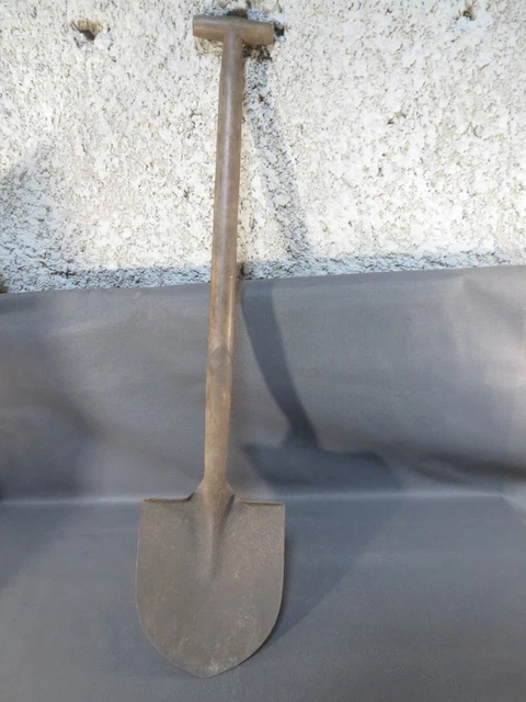 ANCIENNE PELLE À charbon vintage brocante déco chalet atelier campagne ...