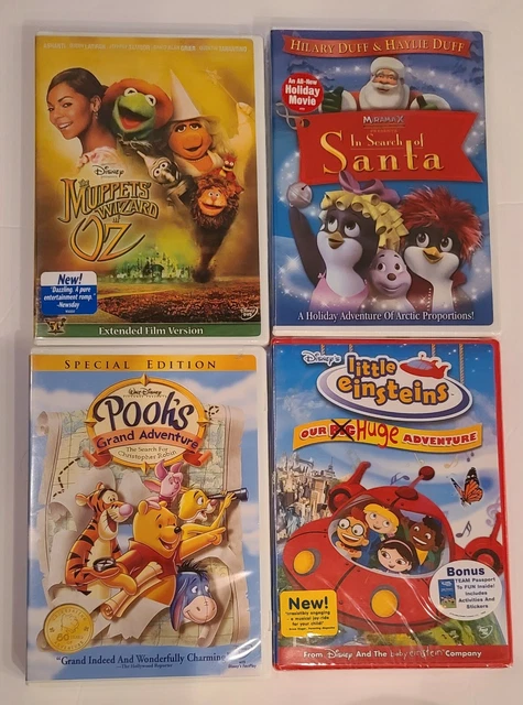 DISNEY MUPPET WIZARD Of Oz Little Einsteins Poohs Grand Adventure&Santa ...