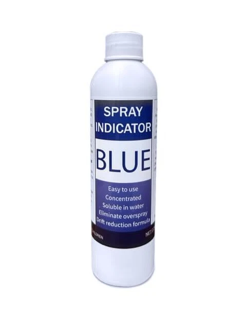 SPRAY INDICATOR BLUE (8 oz)-Blue-Concentrated Spray Pattern Indicator ...