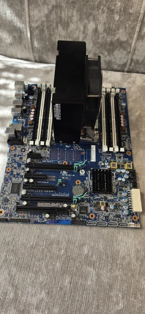 HP Z440 WORKSTATION Motherboard with processor and cooler £52.70 ...