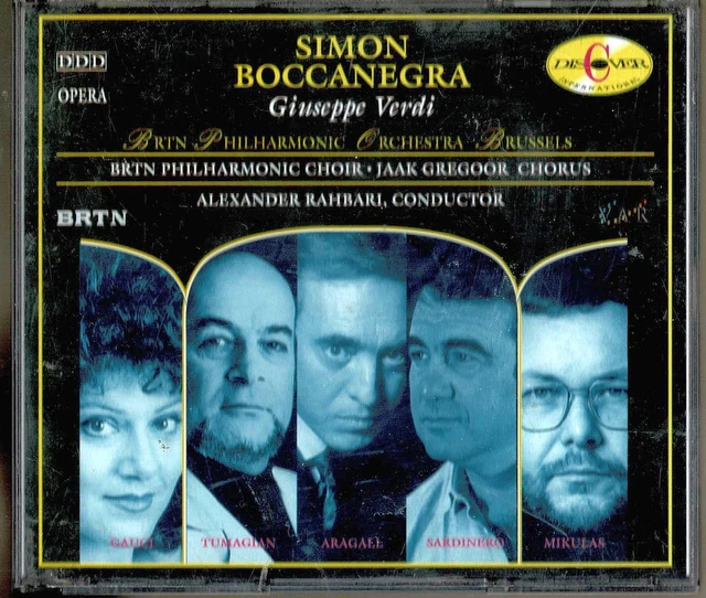DISCOVER 2 CD Box Alexander Rahbari - Verdi Simon Boccanegra £7.99 ...
