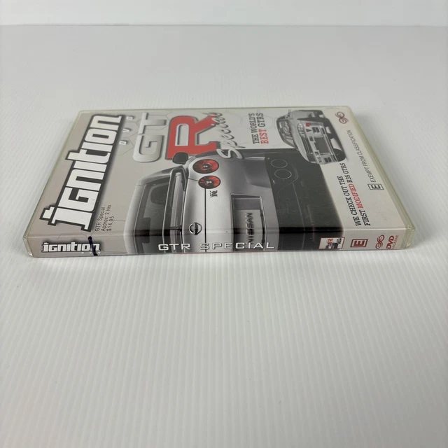 IGNITION DVD NISSAN GT-R GTR Special DVD Region Free PAL Free Tracked ...