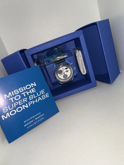 OMEGA X SWATCH Mission To The super Blue Moonphase, Info In Priv. EUR ...
