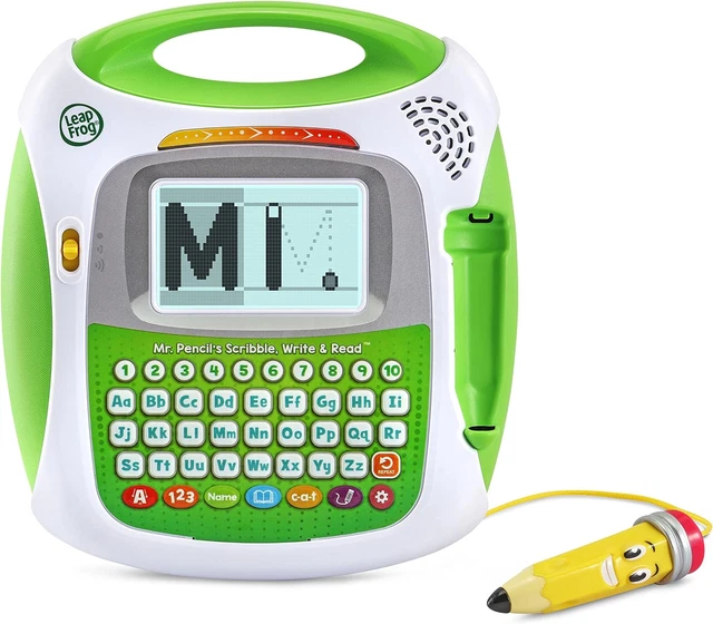 LEAPFROG MR PENCIL Scribble Write and Read, Toy for 3 Year Old, Learn ...