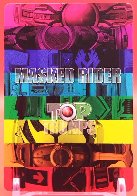 CARTA KAMEN RIDER Ryuga MASKED RIDER TOP TRUMPS giapponese BANDAI 2009 Toei rara EUR 12,54 ...