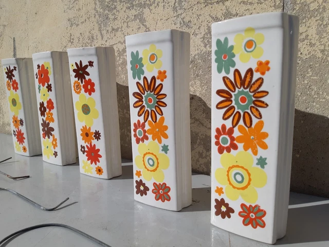 DESIGN 1960: CERAMICHE Originali Per Radiatori Termosifoni Pop (As ...