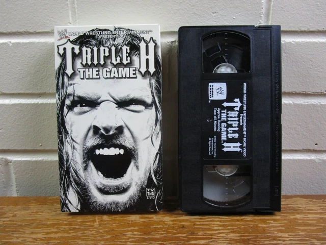 TRIPLE H &THE Game" Wrestling VHS Tape 2002 WWE Home Video Stone Cold ...