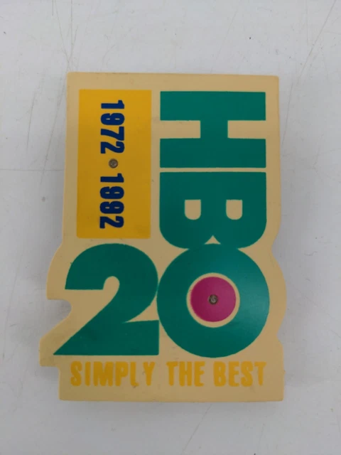 VINTAGE 1972-1992 PROMOTION HBO 20 Simply The Best Pin $19.95 - PicClick