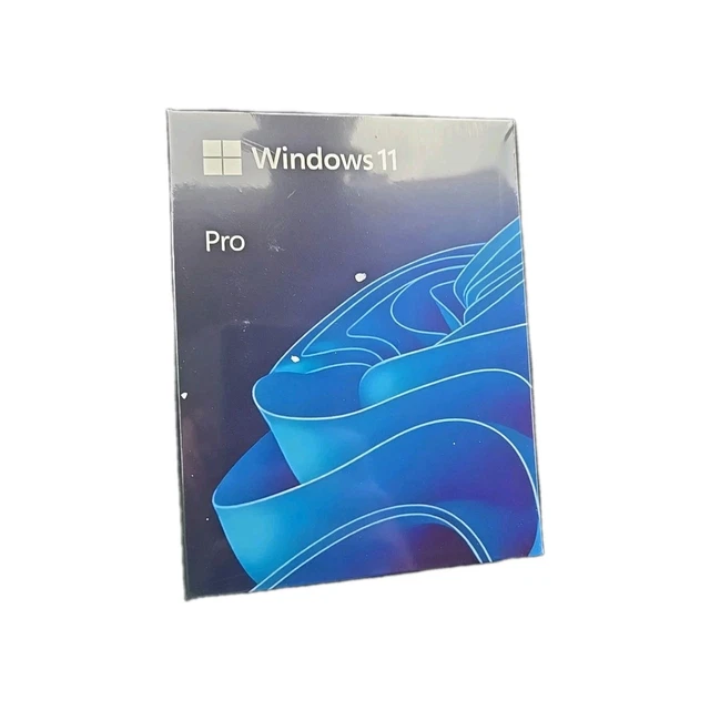 MICROSOFT WINDOWS 11 Pro Professional 64bit Kit USB Media + Key Sealed ...