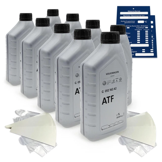 9 LITRE ORIGINAL VW Audi Seat Skoda Automatic Gearbox Oil Atf G052162A2 ...