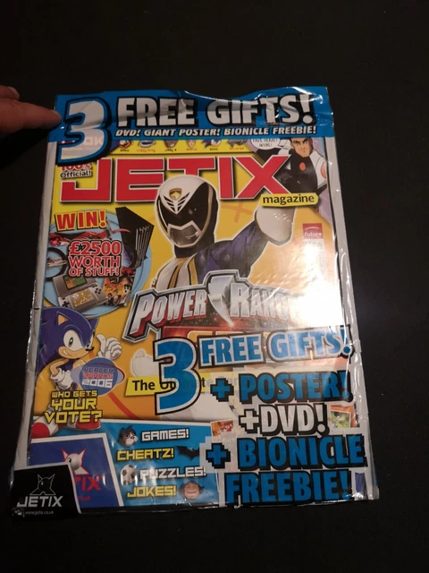 VINTAGE JETIX GAMING Magazine Issue May 2006 Missing Dvd £8.00 ...