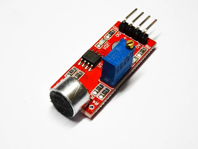 MICROPHONE MICROPHONE NOISE Detection Sound Sensor Module Arduino ...