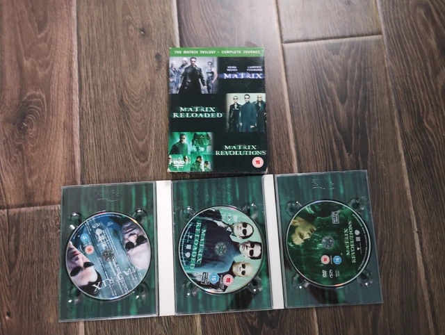THE MATRIX/MATRIX RELOADED/MATRIX Revolutions (Box Set) (DVD, 2007) £0. ...
