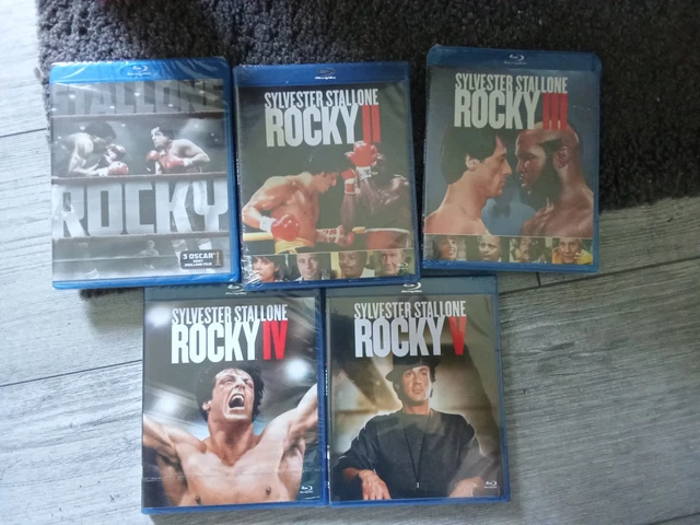 LOT 5 BLU Ray Rocky / Sylvester Stallone EUR 45,00 - PicClick FR