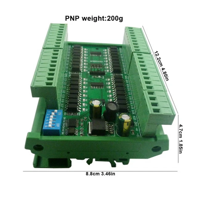 RS485 32 CHANNEL DIN Rail Input Controller Module MODBUS RTU PNP NPN DC ...