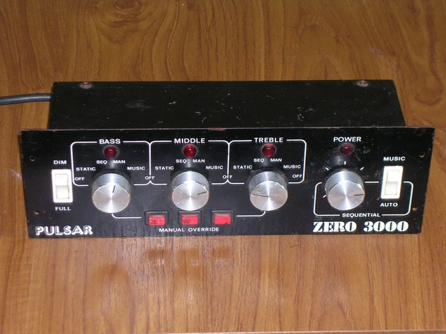 VINTAGE PULSAR ZERO 3000 light controller £38.00 - PicClick UK