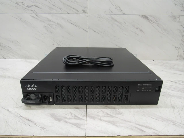 GENUINE CISCO ISR4351/K9 GIGABIT Integrated Service Router Security ...