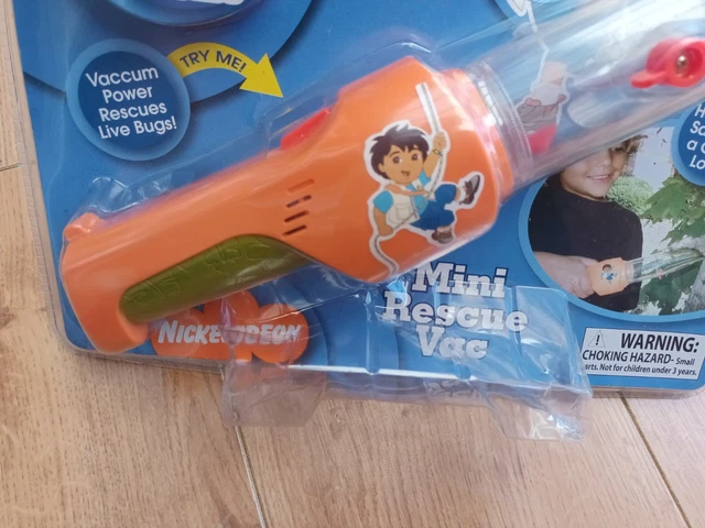 GO DIEGO GO Mini Rescue Vac Nick JR Sealed Rare 2008 £9.99 - PicClick UK