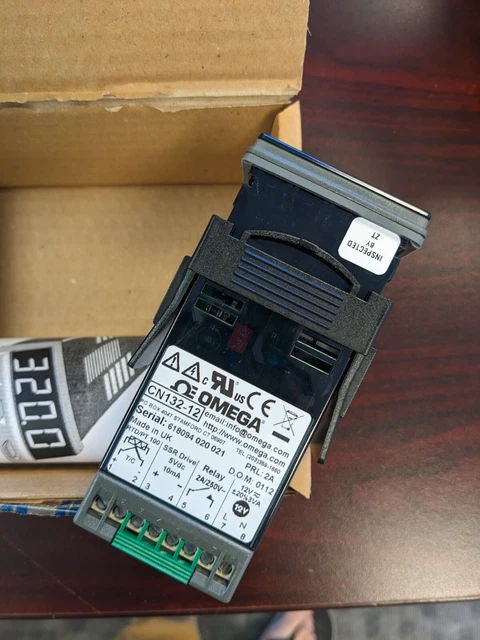 OMEGA CN132-12 1/32 DIN Dual Setpoint Temperature/Process Controller ...