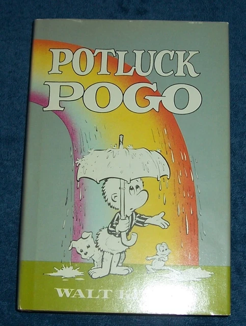 POTLUCK POGO WALT Kelly "Best of Pogo" HC DJ, 1977 Gregg Press, Disney ...