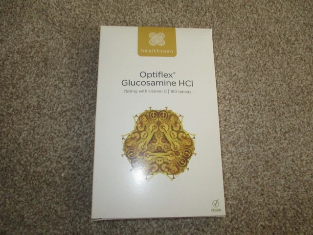 HEALTHSPAN OPTIFLEX GLUCOSAMINE HCI Tablets with Vitamin C Ex.09/2023 £ ...