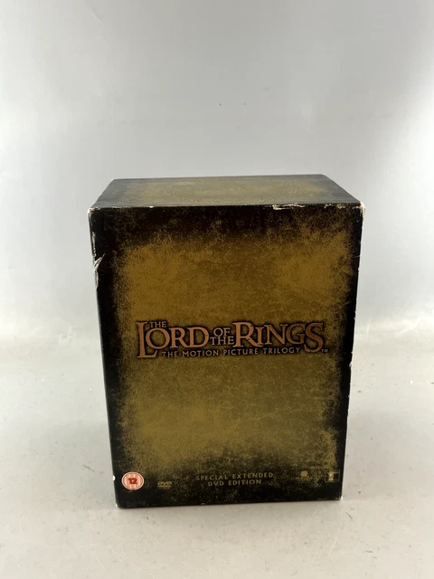 THE LORD OF the Rings Trilogy (Extended Edition Box Set) [DVD] Free p&p ...