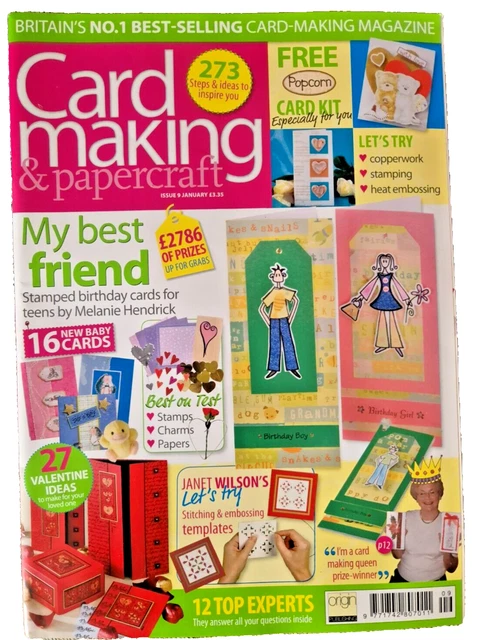 CARD MAKING & Papercraft Magazine - Issue 9 - Jan 2005 - COVER GIFT ...