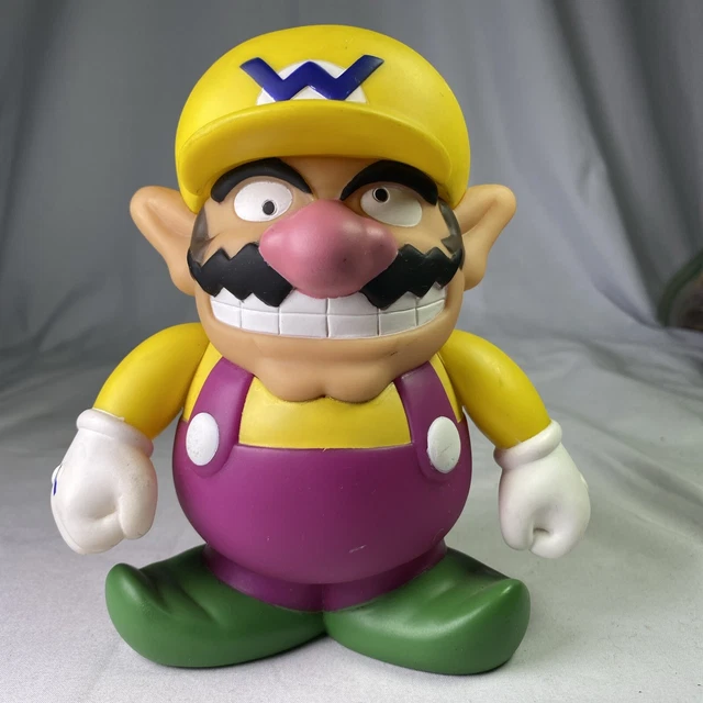 2008 WARIO NINTENDO Figure Mario Bros 7" PVC Loose No Box £26.41 ...