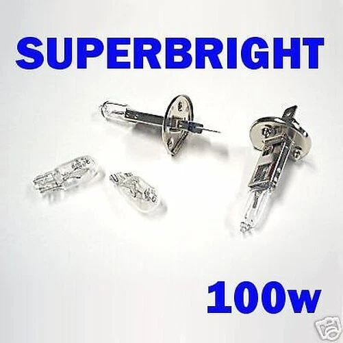 SUPER BRIGHT H1 100w Ampoules Fiat Coupé Idea Marea Stilo EUR 12,82 ...