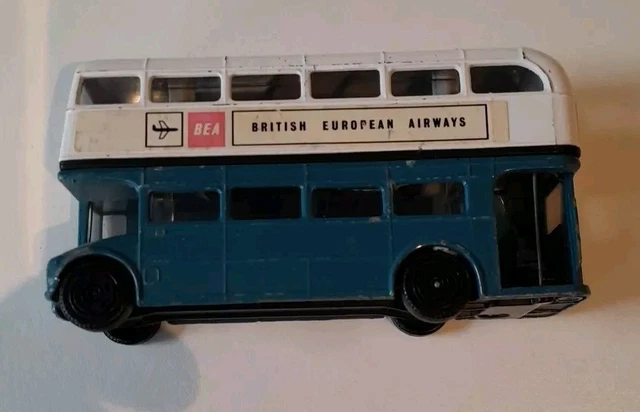 CORGI 481 ROUTEMASTER/BEA British European Airways 5 Inch Double Decker ...