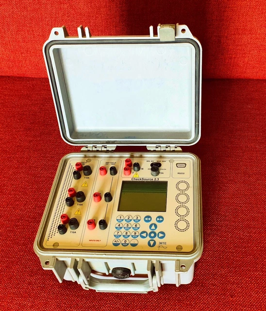 MTE CHECKSOURCE 2.3 Three Phase Current Source 6 A EUR 2.500,00 ...